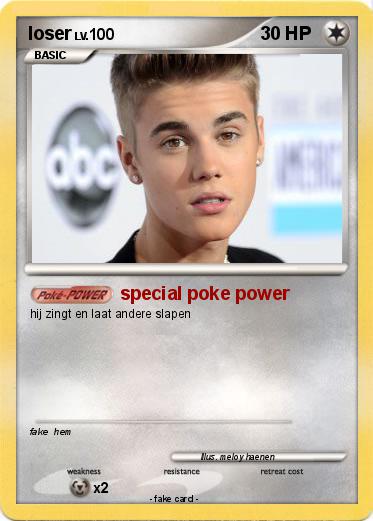 Pokémon loser 114 114 - special poke power - My Pokemon Card