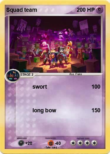 Pokémon Squad team - swort - My Pokemon Card
