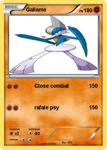 Pokémon Gallame 106 106 - Close combat - Ma carte Pokémon