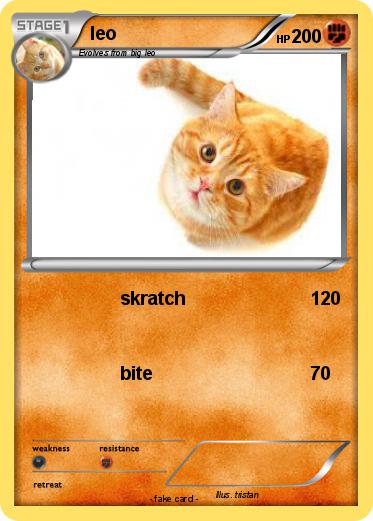 Pokémon leo 820 820 - skratch - My Pokemon Card
