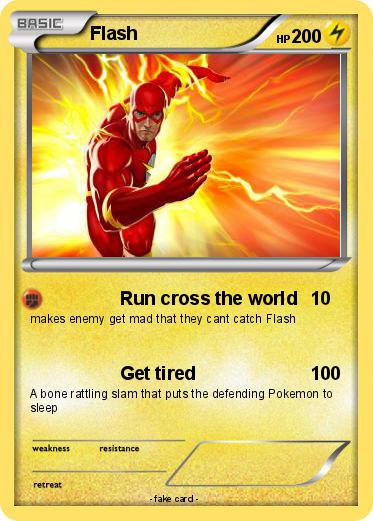 Pokémon Flash 550 550 - Run cross the world - My Pokemon Card