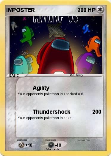 Pokémon IMPOSTER 216 216 - Agility - My Pokemon Card
