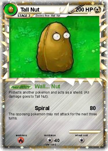 Pokémon Tall Nut 4 4 - Wall... Nut - My Pokemon Card