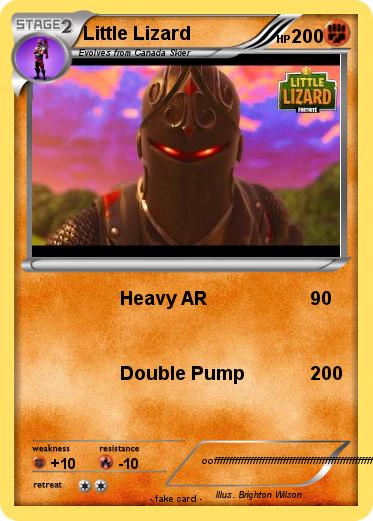 Pokémon Little Lizard 5 5 - Heavy AR - My Pokemon Card