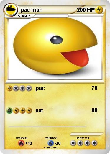 Pokémon pac man 366 366 - pac - My Pokemon Card
