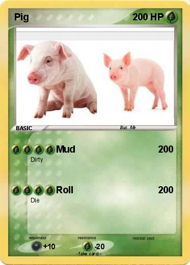 Pokémon Pig 741 741 - Mud - My Pokemon Card