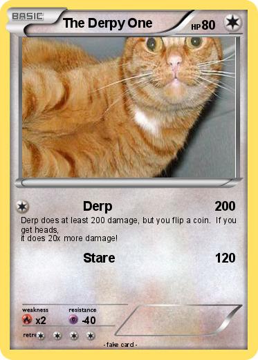 Pokémon The Derpy One - Derp - My Pokemon Card