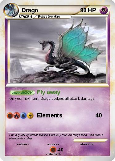 Pokémon Drago 824 824 - Fly away - My Pokemon Card