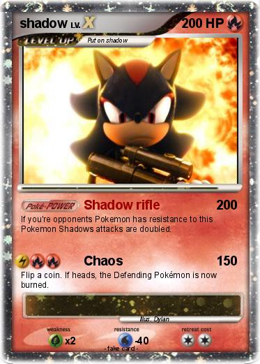 Pokémon Shadow 7477 7477 - Shadow rifle - My Pokemon Card