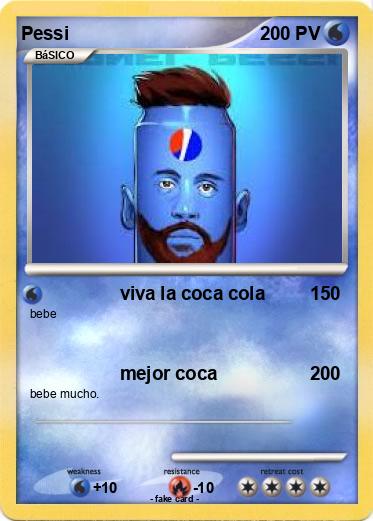 Pokémon Pessi 13 13 - viva la coca cola - Mi carta pokémon