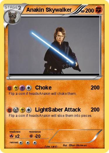 Pokémon Anakin Skywalker 270 270 - Choke - My Pokemon Card