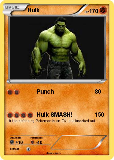Pokémon Hulk 1477 1477 - Punch - My Pokemon Card