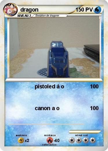 Pokémon dragon 6647 6647 - pistoled à o - Ma carte Pokémon