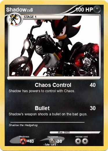 Pokémon Shadow 14452 14452 - Chaos Control - My Pokemon Card