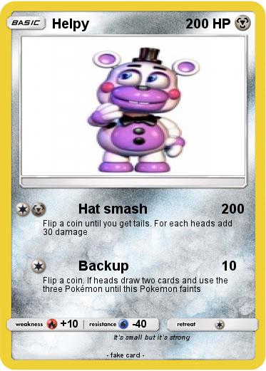 Pokémon Helpy 6 6 - Hat smash - My Pokemon Card