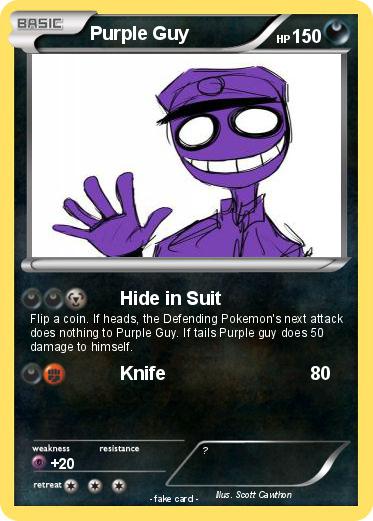 Pokémon Purple Guy 141 141 - Hide in Suit - My Pokemon Card