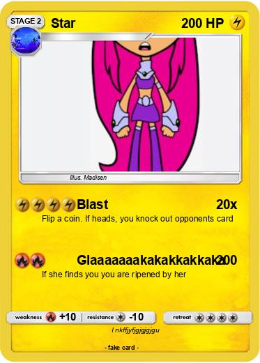 Pokémon Star 1921 1921 - Blast - My Pokemon Card