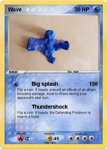 Pokémon Wave 136 136 - Big splash - My Pokemon Card