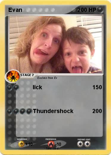 Pokémon Evan 633 633 - lick - My Pokemon Card
