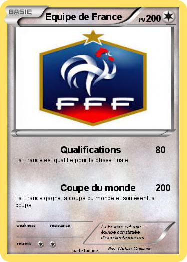 Pokémon Equipe de France 31 31 - Qualifications - Ma carte Pokémon