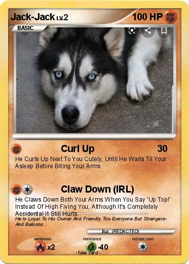 Pokémon Jack Jack 22 22 - Curl Up - My Pokemon Card