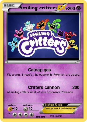 Pokémon Smiling critters 4 4 - Catnap gas - My Pokemon Card