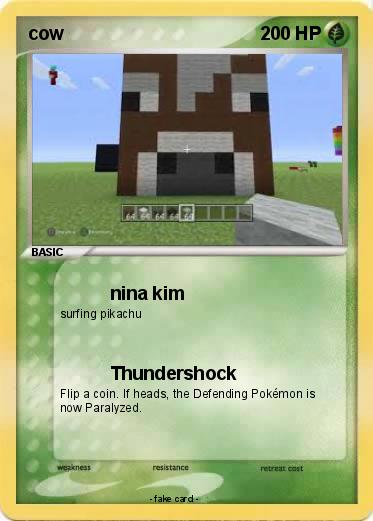 Pokémon cow 520 520 - nina kim - My Pokemon Card