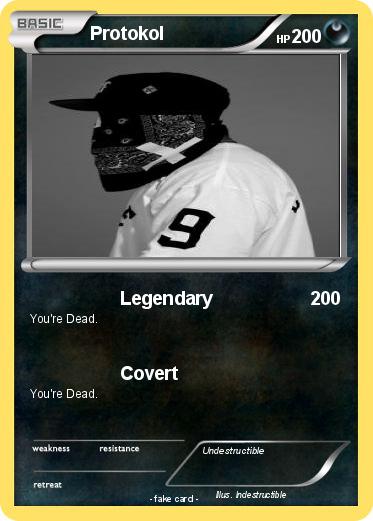 Pokémon Protokol - Legendary - My Pokemon Card