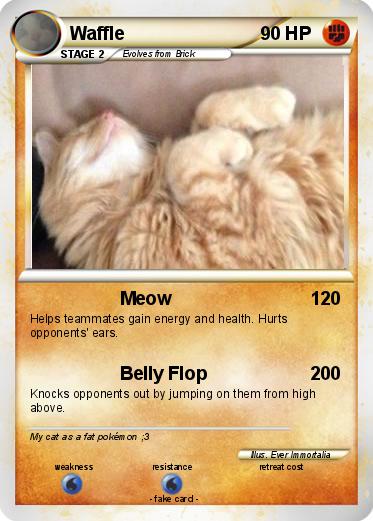 Pokémon Waffle 129 129 - Meow - My Pokemon Card