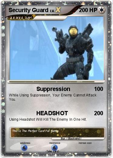 Pokémon Security Guard 1 1 - Suppression - My Pokemon Card