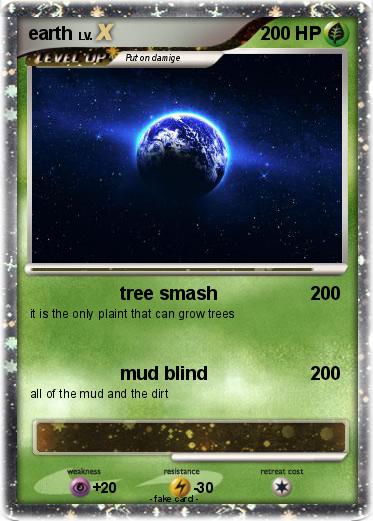 Pokémon earth 528 528 - tree smash - My Pokemon Card