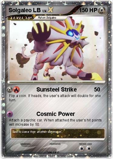 Pokémon Solgaleo LB - Sunsteel Strike - My Pokemon Card