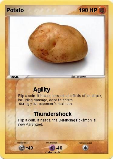 Pokémon Potato 933 933 - Agility - My Pokemon Card