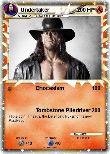 Pokémon Undertaker 947 947 - Choceslam - My Pokemon Card