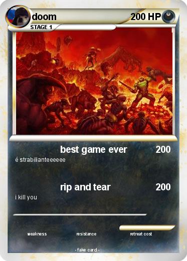 Pokémon doom 679 679 - best game ever - My Pokemon Card