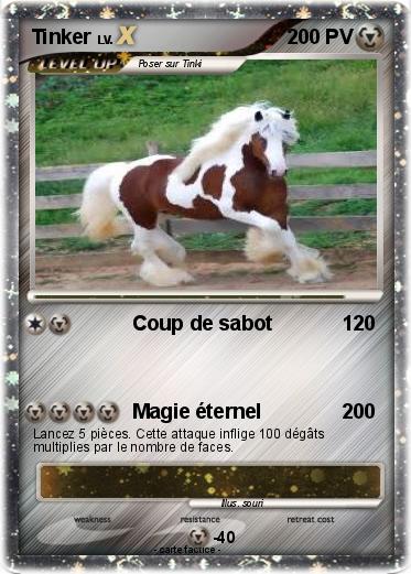 Pokémon Tinker 35 35 - Coup de sabot - Ma carte Pokémon