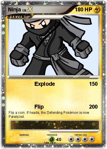 Pokémon Ninja 2634 2634 - Explode - My Pokemon Card