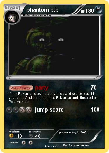 Pokémon phantom b b - party - My Pokemon Card