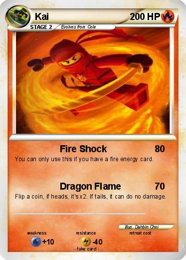 Pokémon Kai 161 161 - Fire Shock - My Pokemon Card