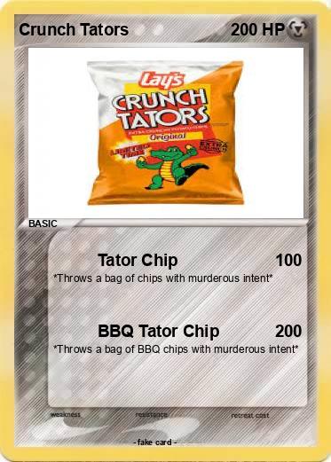 Pokémon Crunch Tators 1 1 - Tator Chip - My Pokemon Card