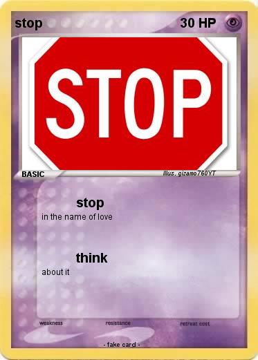 Pokémon stop 164 164 - stop - My Pokemon Card