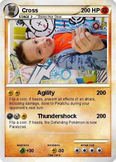 Pokémon Cross 110 110 - Agility - My Pokemon Card
