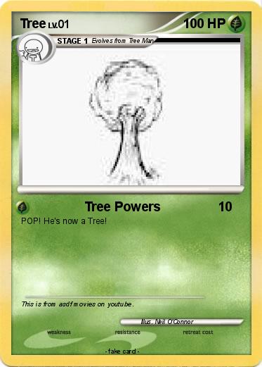 Pokémon Tree 231 231 - Tree Powers - My Pokemon Card
