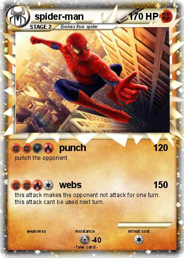 Pokémon spider man 526 526 - punch - My Pokemon Card
