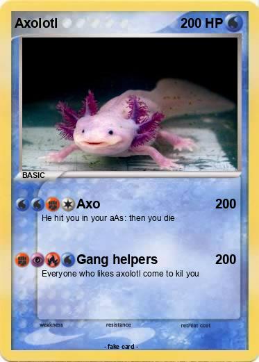 Pokémon Axolotl 343 343 - Axo - My Pokemon Card