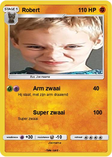 Pokémon Robert 680 680 - Arm zwaai - My Pokemon Card