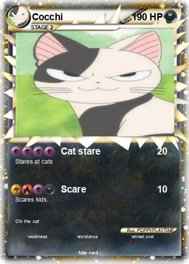 Pokémon Cocchi 2 2 - Cat stare - My Pokemon Card