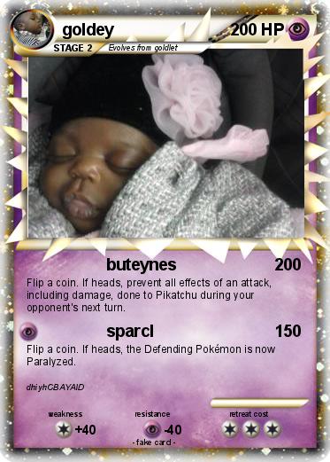 Pokémon goldey 1 1 - buteynes - My Pokemon Card