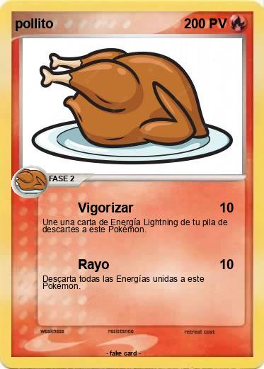 Pokémon pollito 16 16 - Vigorizar - Mi carta pokémon