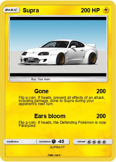 Pokémon Supra 124 124 - Gone - My Pokemon Card